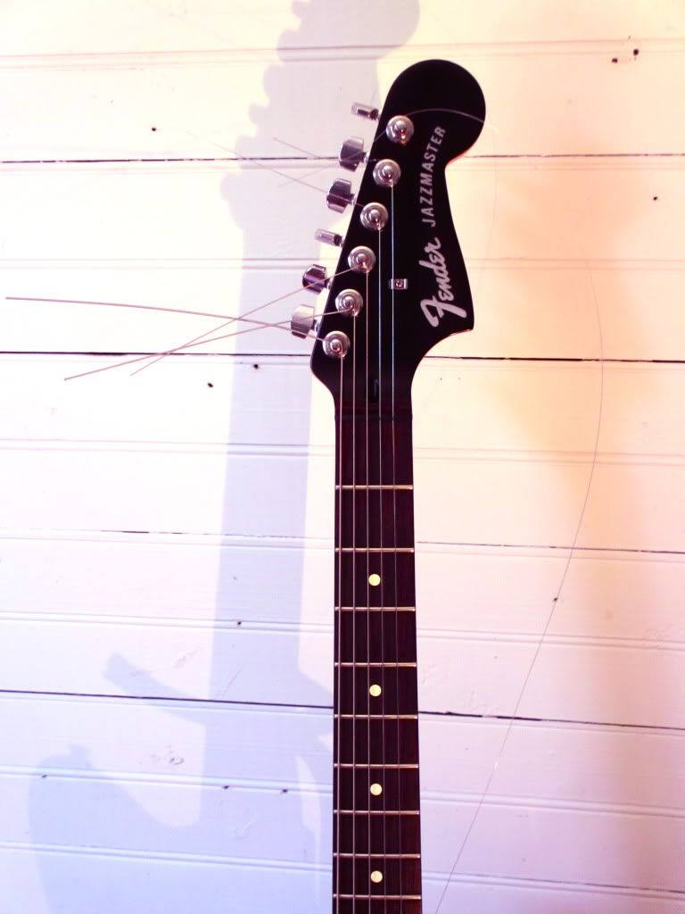 blacked out blacktop jazzmaster project - OffsetGuitars.com