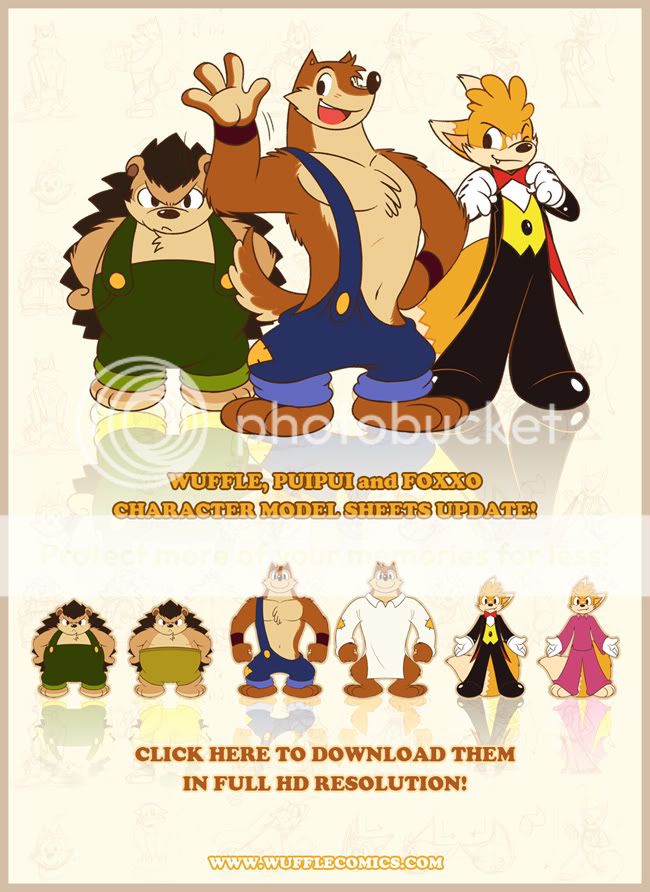 Wuffle Comics - by Piti Yindee