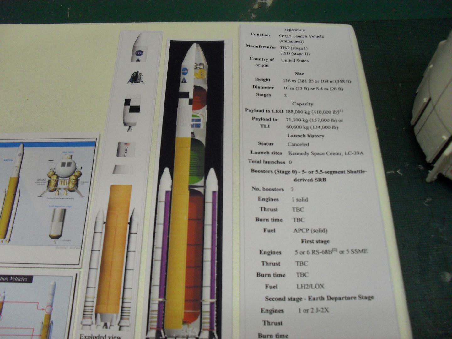 Ares V at 1/144 in resin,kit by Martins Models. - Ready for Inspection ...