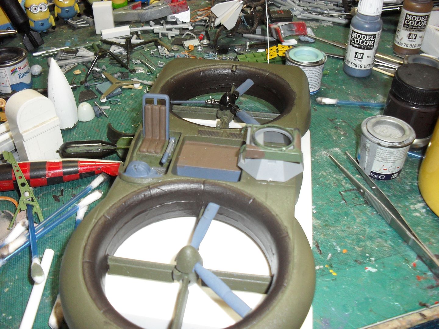 PIASECKI FLYING JEEP..with recoiless gun. - Work In Progress - SF ...