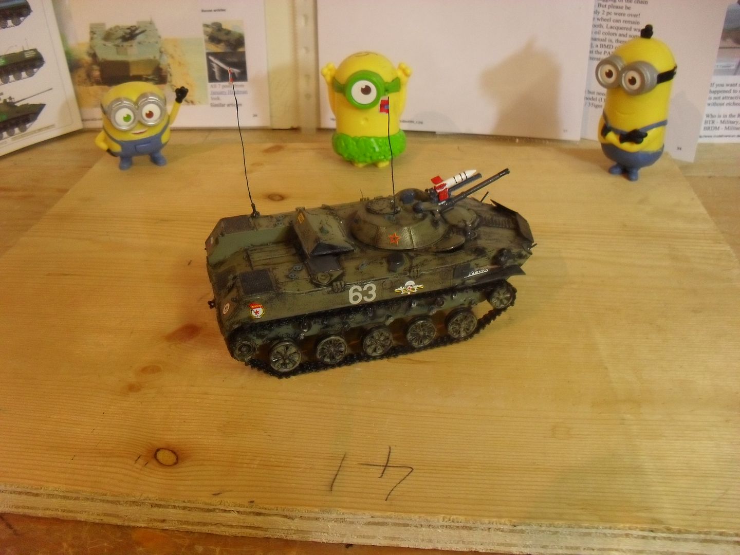 SKIF ..BMD-1 scale 1/35, kit no 243 - Ready for Inspection - Armour ...