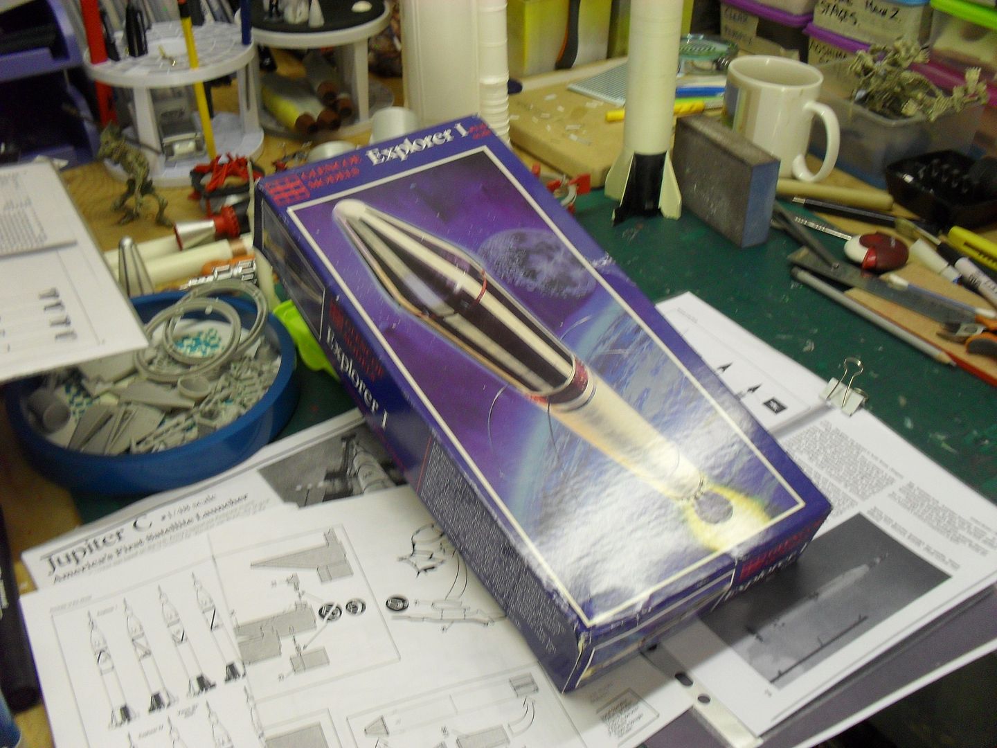 Explorer 1-America,s first Satellite,at 1/6 by Glencoe. - Work In ...