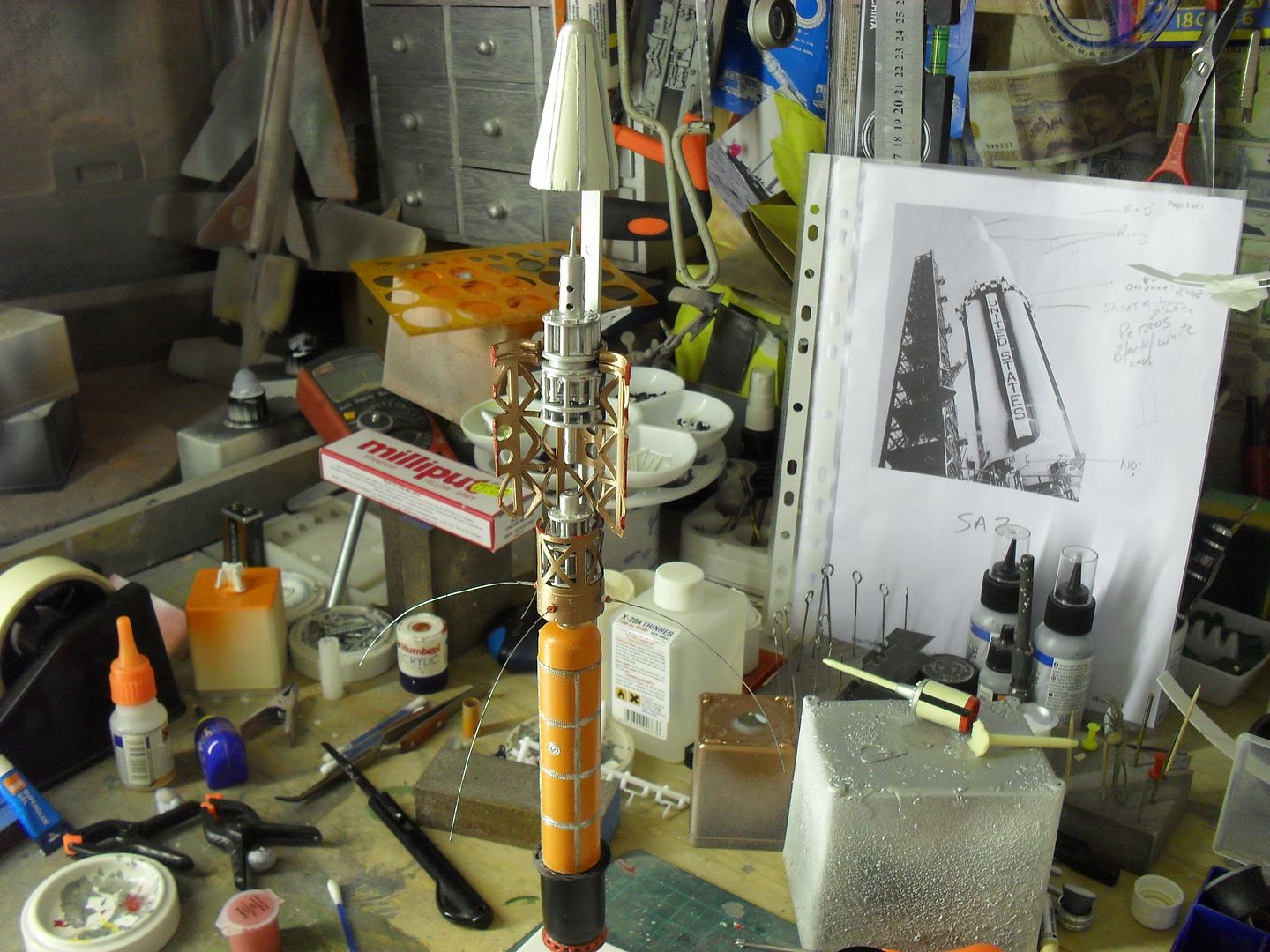 Explorer 1-America,s first Satellite,at 1/6 by Glencoe. - Work In ...