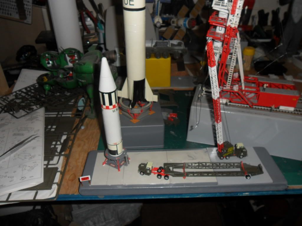 Revell,s History makers..Jupiter irbm..the other half of the kit ...