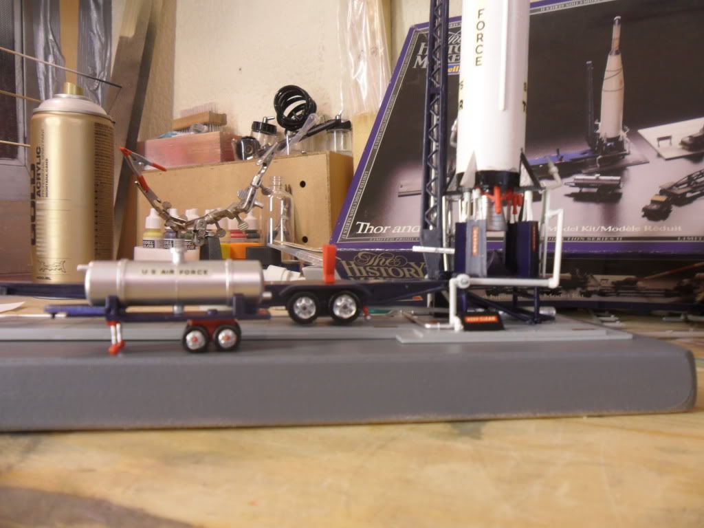 Revells history makers Thor irbm and launch pad. - Ready for Inspection ...