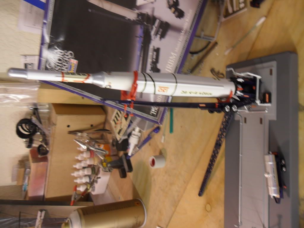 Revells history makers Thor irbm and launch pad. - Ready for Inspection ...