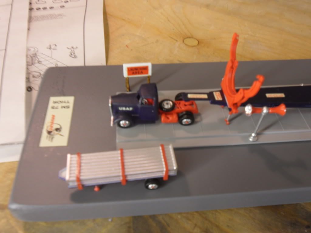 Revells history makers Thor irbm and launch pad. - Ready for Inspection ...